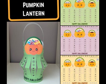 Halloween Pumpkin Lantern Templates Kids Crafts Printables Classroom ...