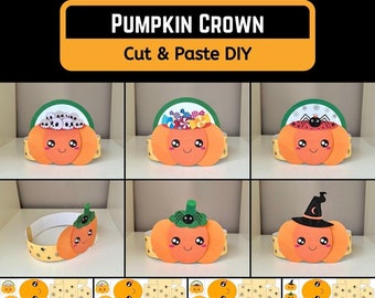 Halloween Paper Crown - Etsy