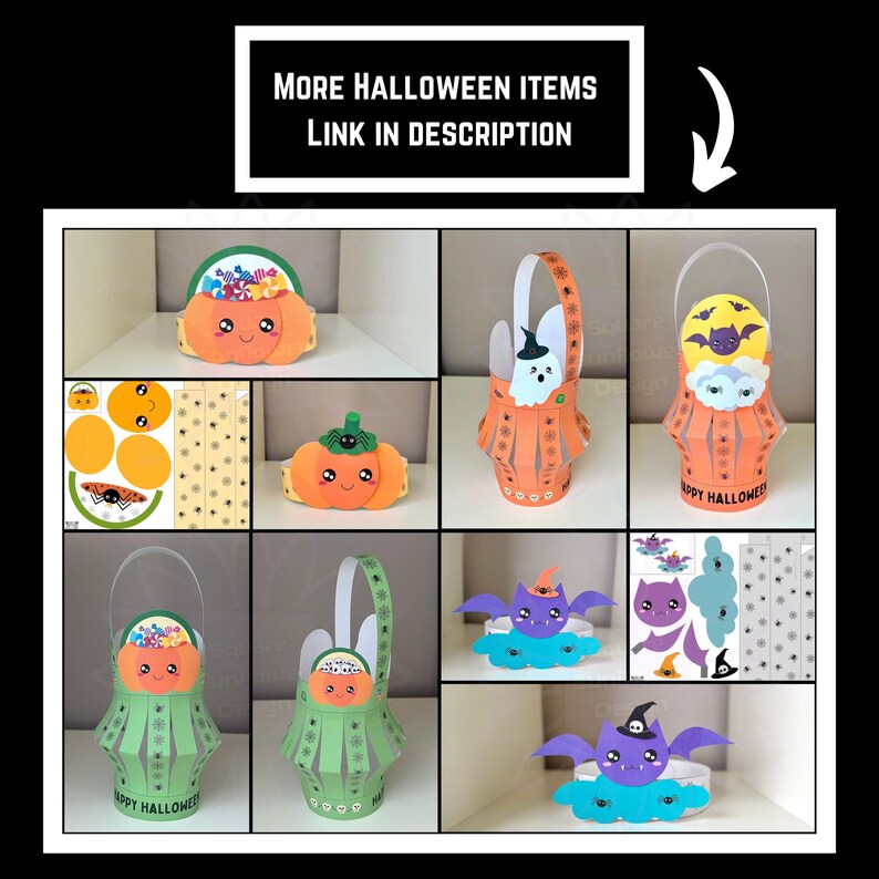 Halloween Bat & Ghost Lantern Templates Kids Crafts Printables ...