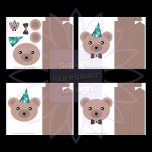 Bear Printable Crown Template Fun Kids Craft Printable Cut and Paste ...