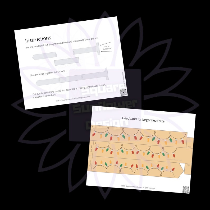 Gingerbread Man Printable Crown Template Build Your Own Christmas Hat ...