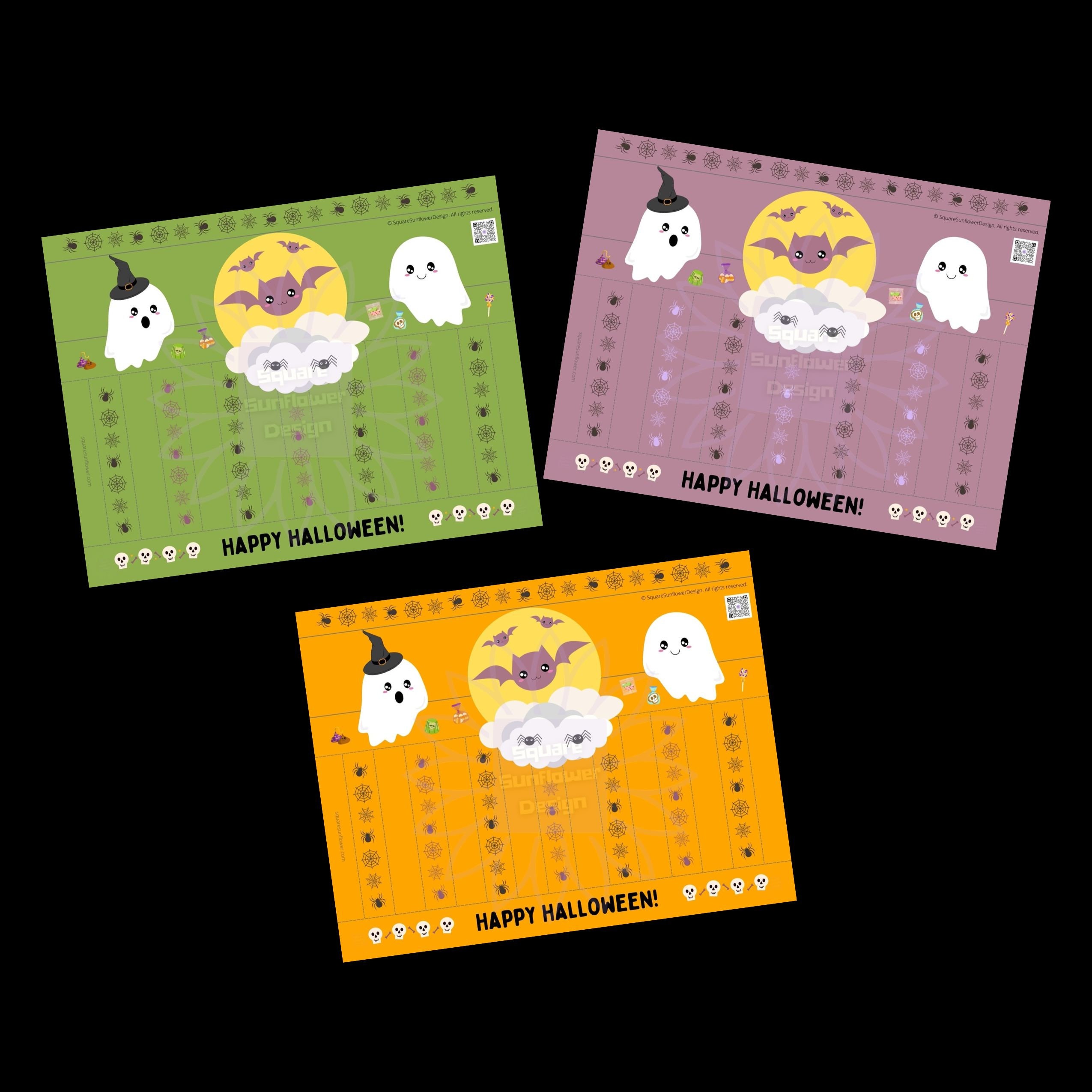 Halloween Bat & Ghost Lantern Templates Kids Crafts Printables ...