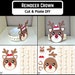 Holiday Printable Crown Template Build Your Own DIY Kids Christmas ...