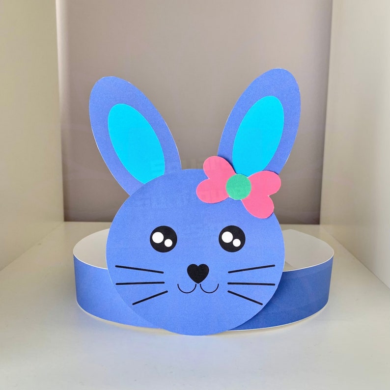 DIY Bunny Paper Crown Classroom Party Crafts for Kids Easter - Etsy