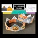 Kids Halloween Paper Crown Printable, Origami Crown Template, Paper ...