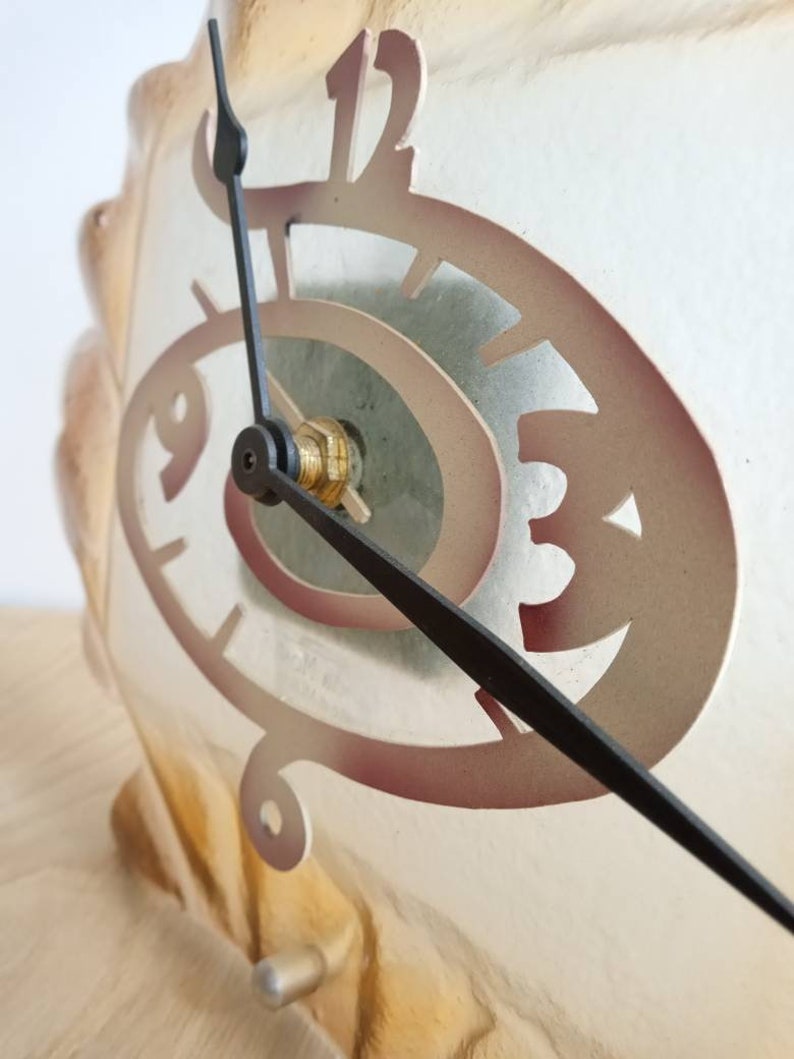 Glass Clam Shell Clock by Mario Bizzotti Moda Mostra L'arte Di Murano ...