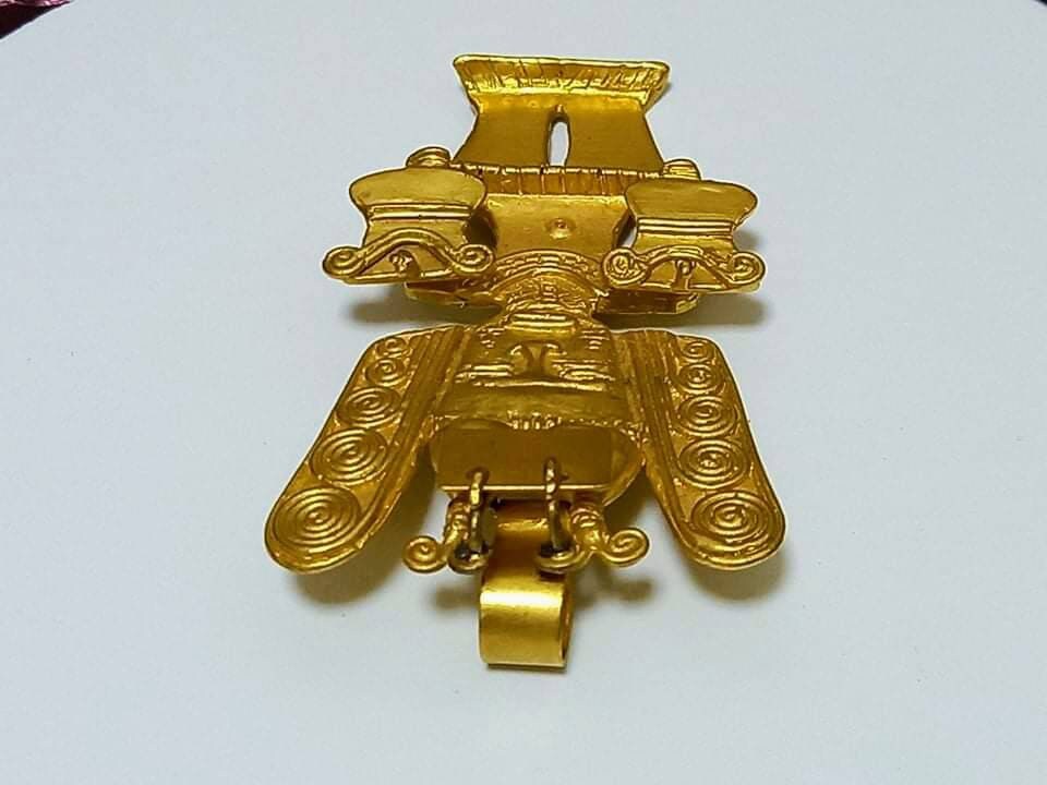 Aztec Brooch Pendant Inca Mexican Museum Art Large and - Etsy