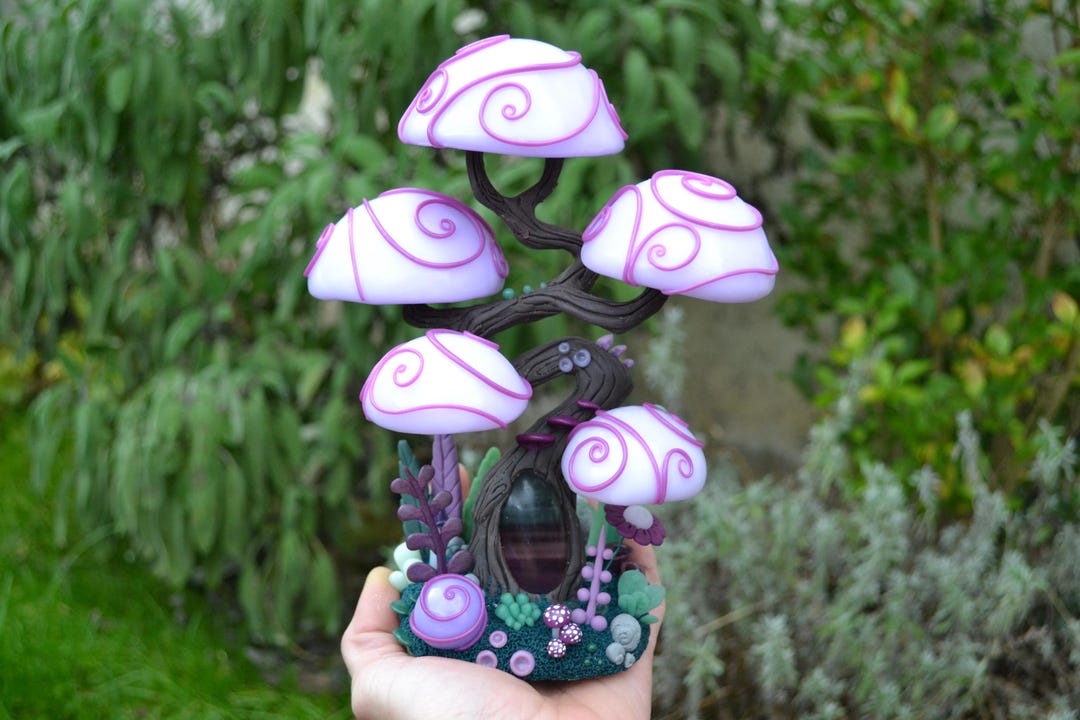 Fairy Tree Sculpture, Luminous Night Light Tree From the Enchanted ...