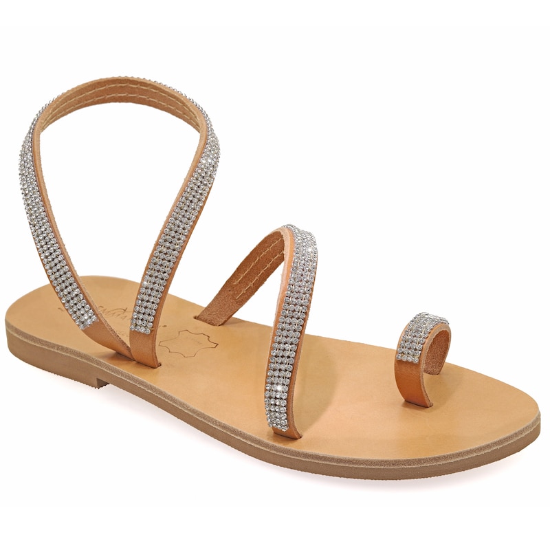 Rhinestone Sandals - Etsy