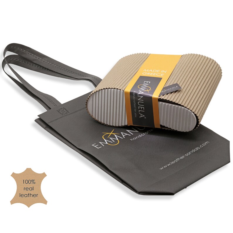 Greek Style Sandals Red Leather Closed Toe Flat Sandals | Etsy