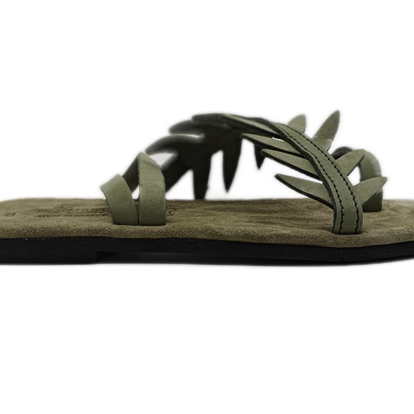 Green Sandals - Etsy