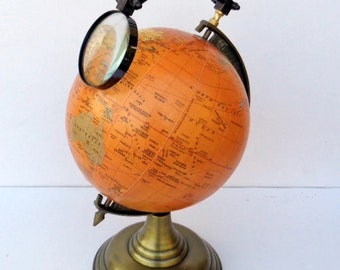 Table Top World Map - Etsy