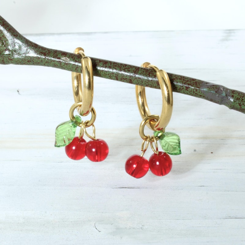 Cherry Jewelry - Etsy