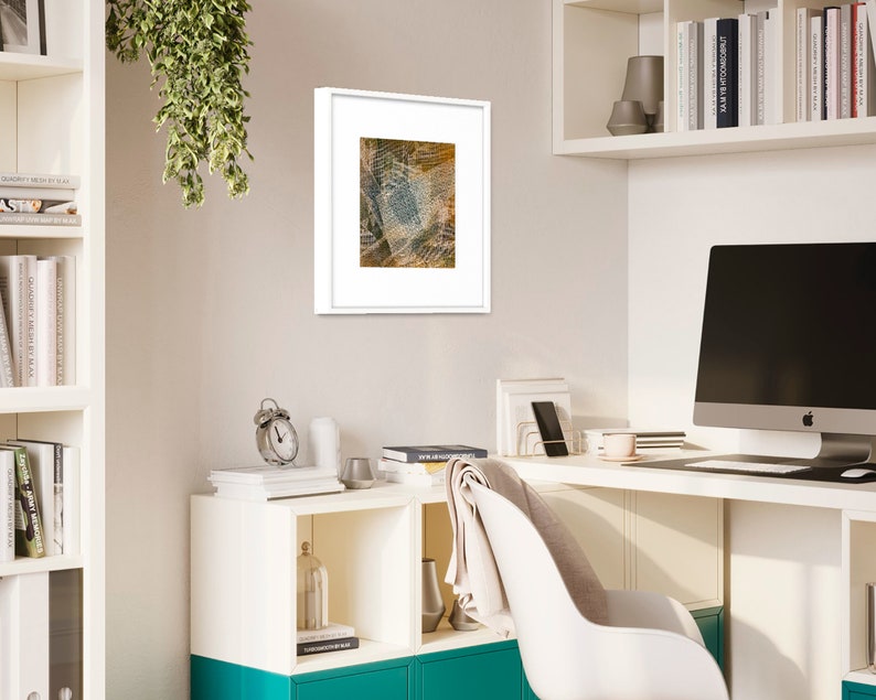 Modern Abstract Art by Eric Samuelson enmeshed - Etsy