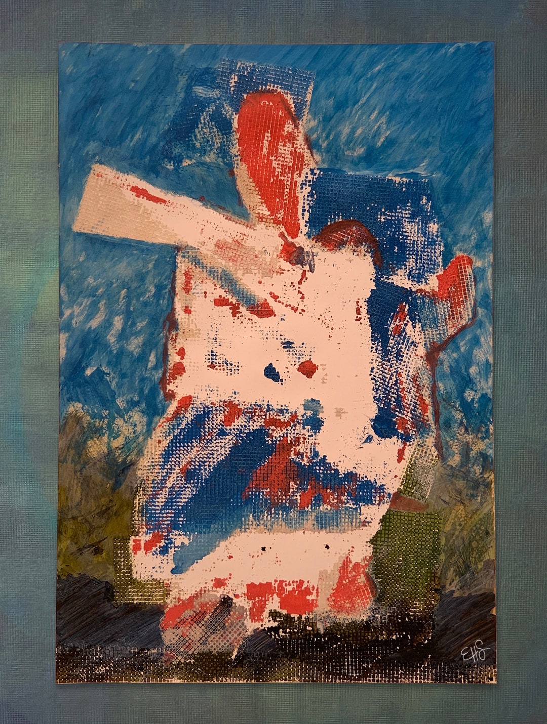 Printable Wall Art "homeless Coming Dl" - Digital Mixed Media Piece ...