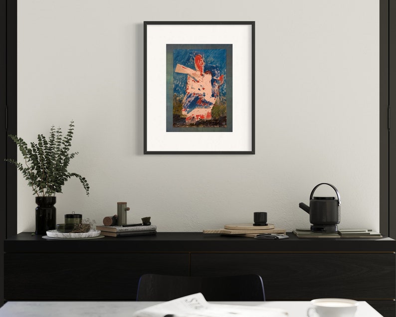 Printable Wall Art "homeless Coming Dl" - Digital Mixed Media Piece ...