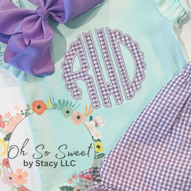 Monogram Clothing - Etsy