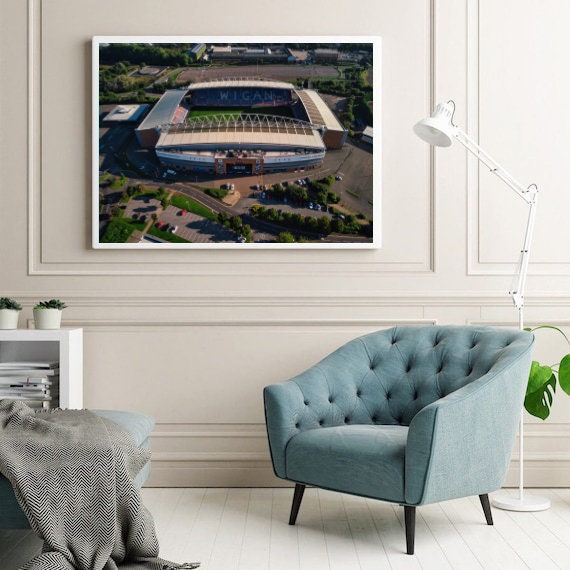 Brick Community Stadium Birds Eye View - Etsy