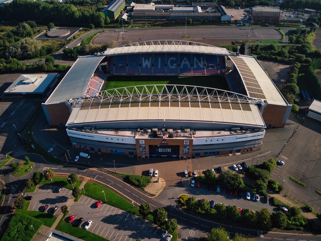 Brick Community Stadium Birds Eye View - Etsy