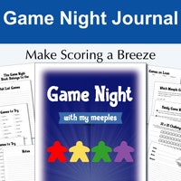 Game Night Score Sheets, Printable Family Game Night Score Sheet, Blank ...