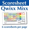 Printable QUIXX Dice Game Rules & Scoresheet - Instant Download Files ...