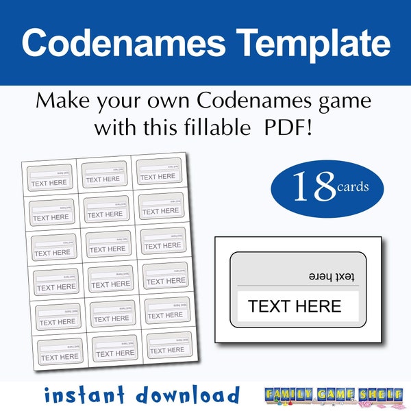 Diy Name Cards - Etsy