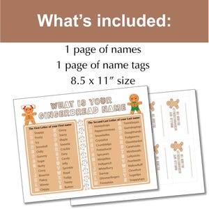 Gingerbread Man Name Generator, What's Your Gingerbread Name Christmas ...