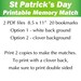 Printable St Patrick's Day Memory Match Game, St Patricks Day Party ...
