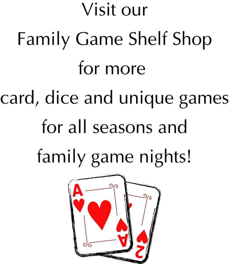 Bank Dice Game Printable Family Game for Game Night or Board Game Party ...