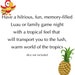 Printable Luau Pictionary or Charades Cards for Family Game Night Luau ...