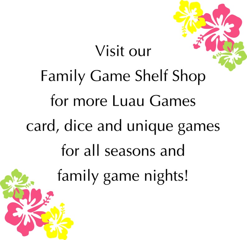 Kids Luau Party Game Bundle, Printable Luau Party Games for Kids, Luau ...