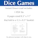 Printable Dice Game Rules Booklet for Family Game Night - Etsy