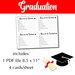 Advice for the Graduate Cards Printable, Graduation Keepsake, Grad ...