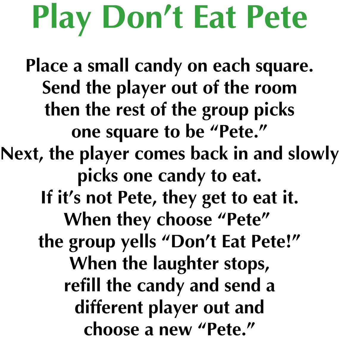 Don't Eat Pete Farm Themed Printable Game for Kids, Preschool Game ...
