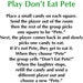 Don't Eat Pete Farm Themed Printable Game for Kids, Preschool Game ...