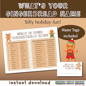 Gingerbread Man Name Generator, What's Your Gingerbread Name Christmas ...