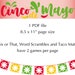 Printable Cinco De Mayo Party Game Bundle - Etsy
