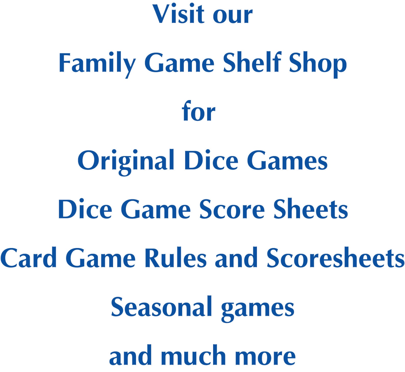 Printable Dice Game Rules Booklet for Family Game Night - Etsy