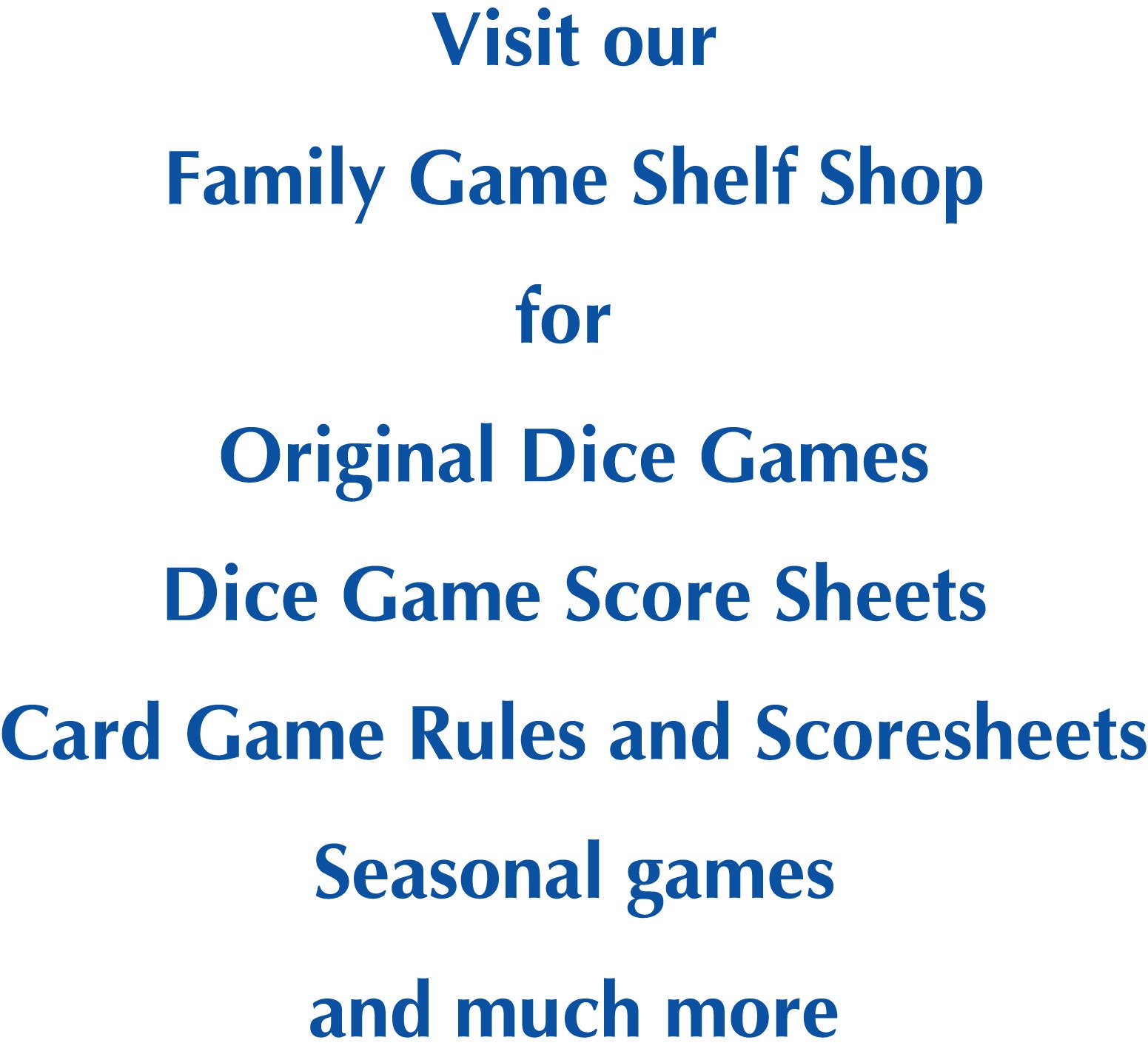 Printable Dice Game Rules Booklet for Family Game Night - Etsy