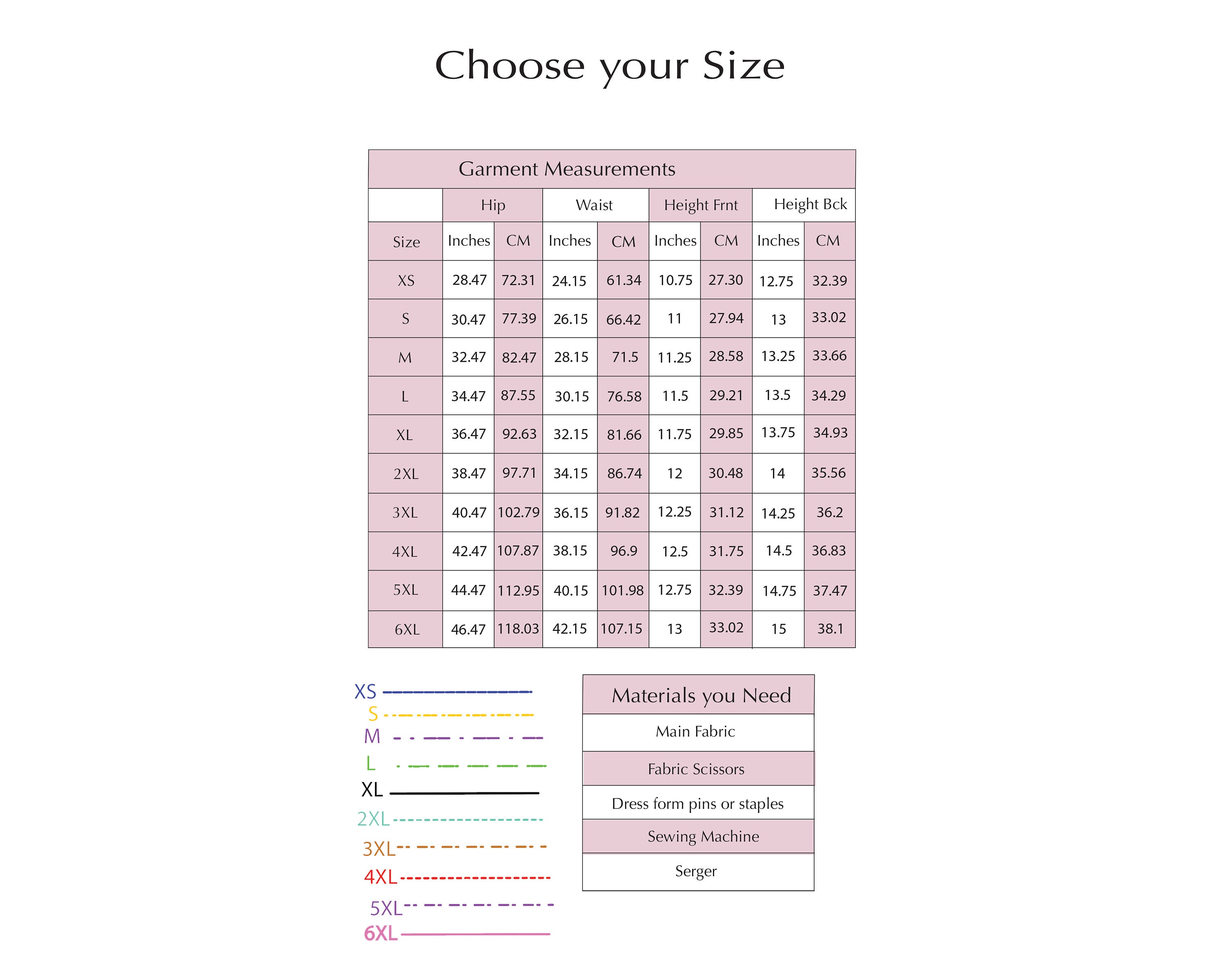 Ultra Mini Skirt Digital PDF Sewing Pattern US Size XS-6XL - Etsy