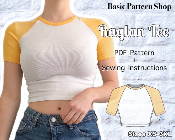 Pocket-t PDF Sewing Pattern for Women Womens Woven Shirt - Etsy Canada