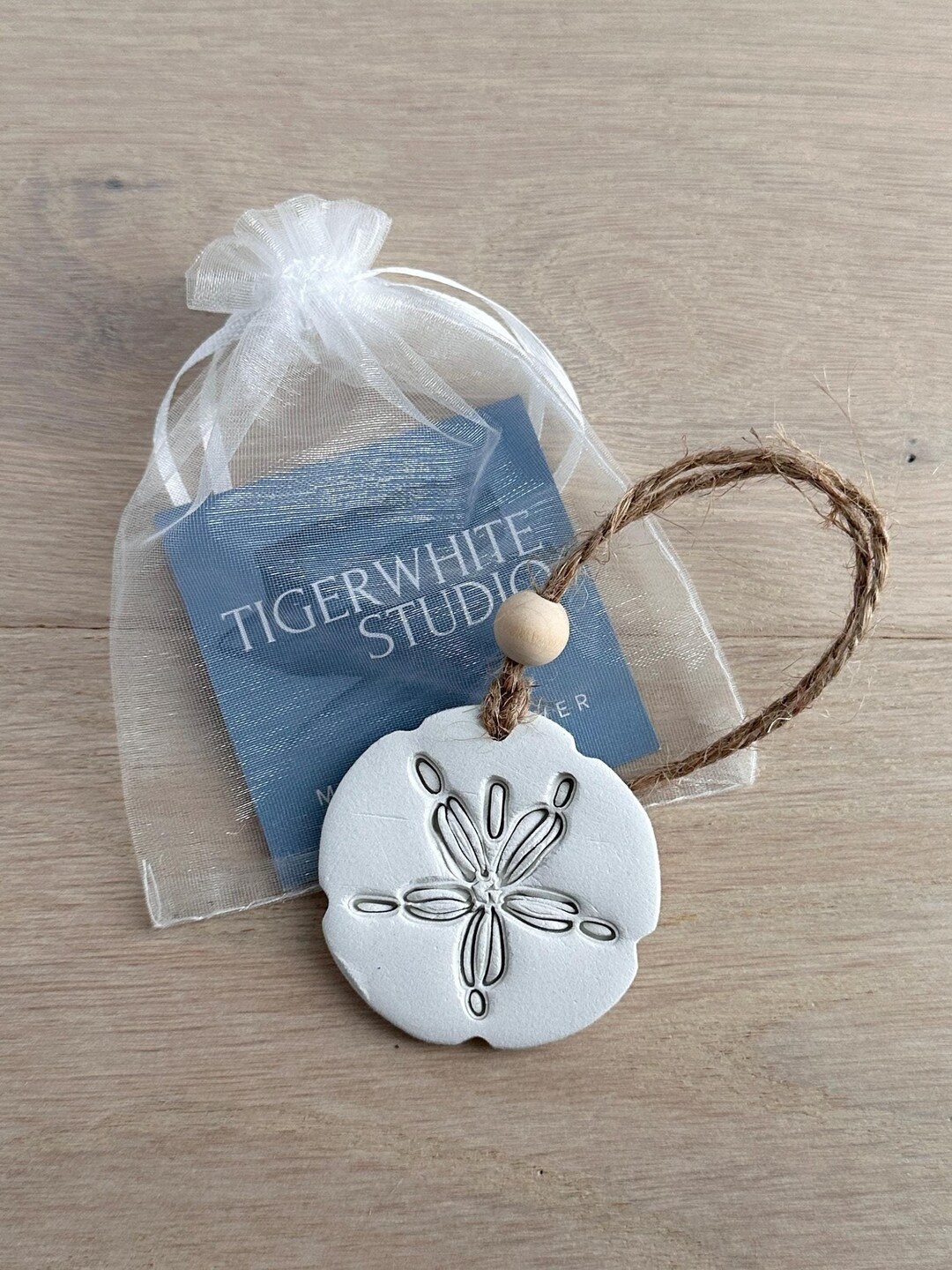 Clay 'sand Dollar' Oil Diffuser, Eco-friendly Car Charm, Essential Oil ...