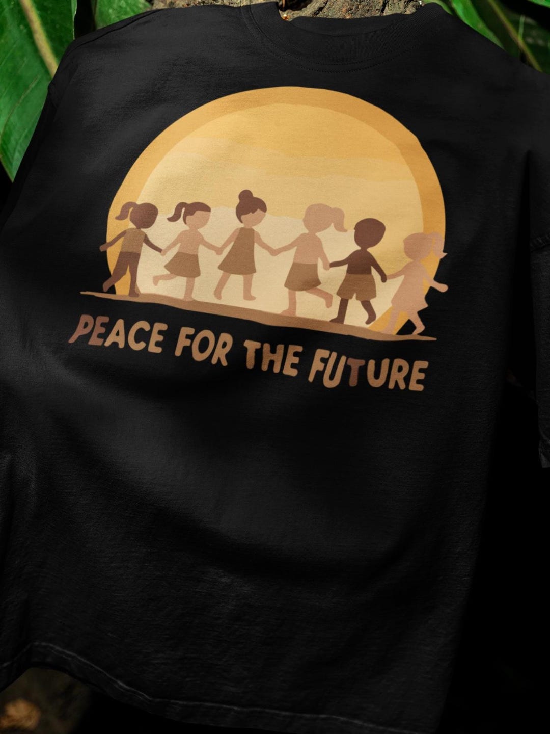 Peace for the Future Shirt | Kids Holding Hands Graphic | Equality ...