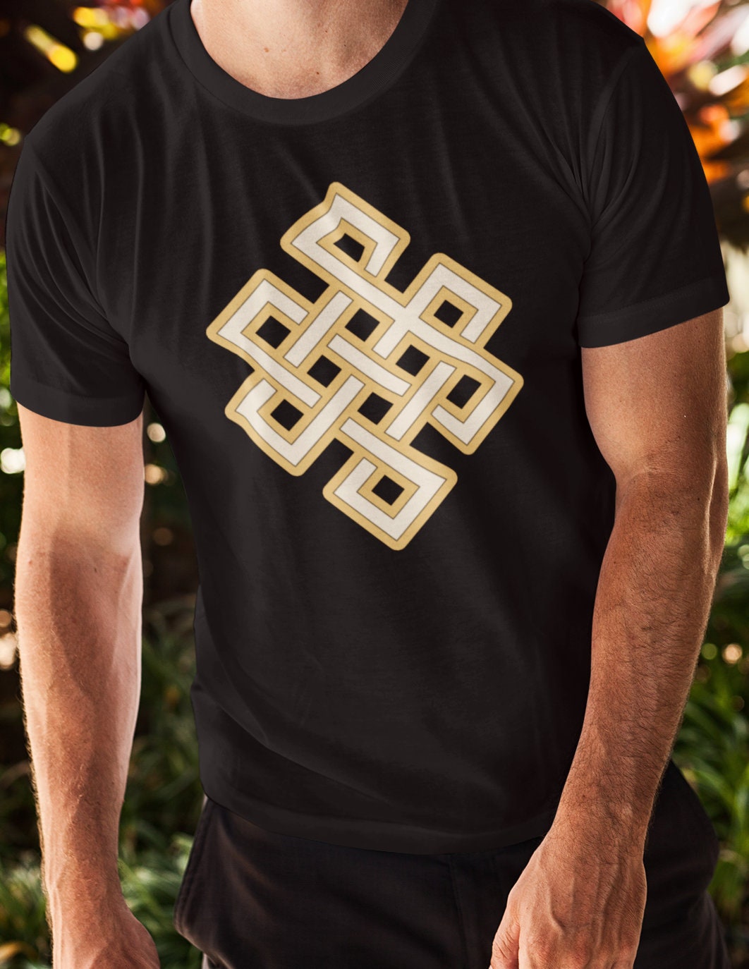 Buddhist Symbol Shrivatsa Mystical Knot Good Luck Ashtamangala - Etsy