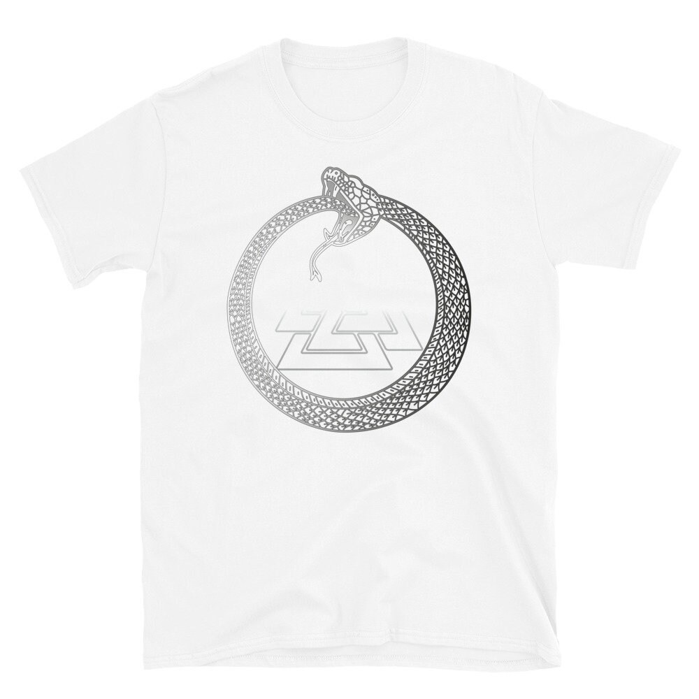 Valknut Ouroboros Serpent Cyclical Nature Short-sleeve Unisex T-shirt ...