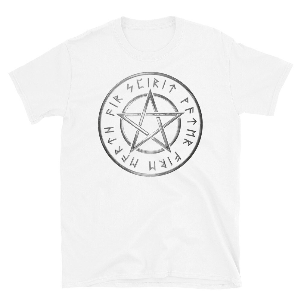 Wiccan Pentagram Runes Nordic Mythology Occult Art Five - Etsy