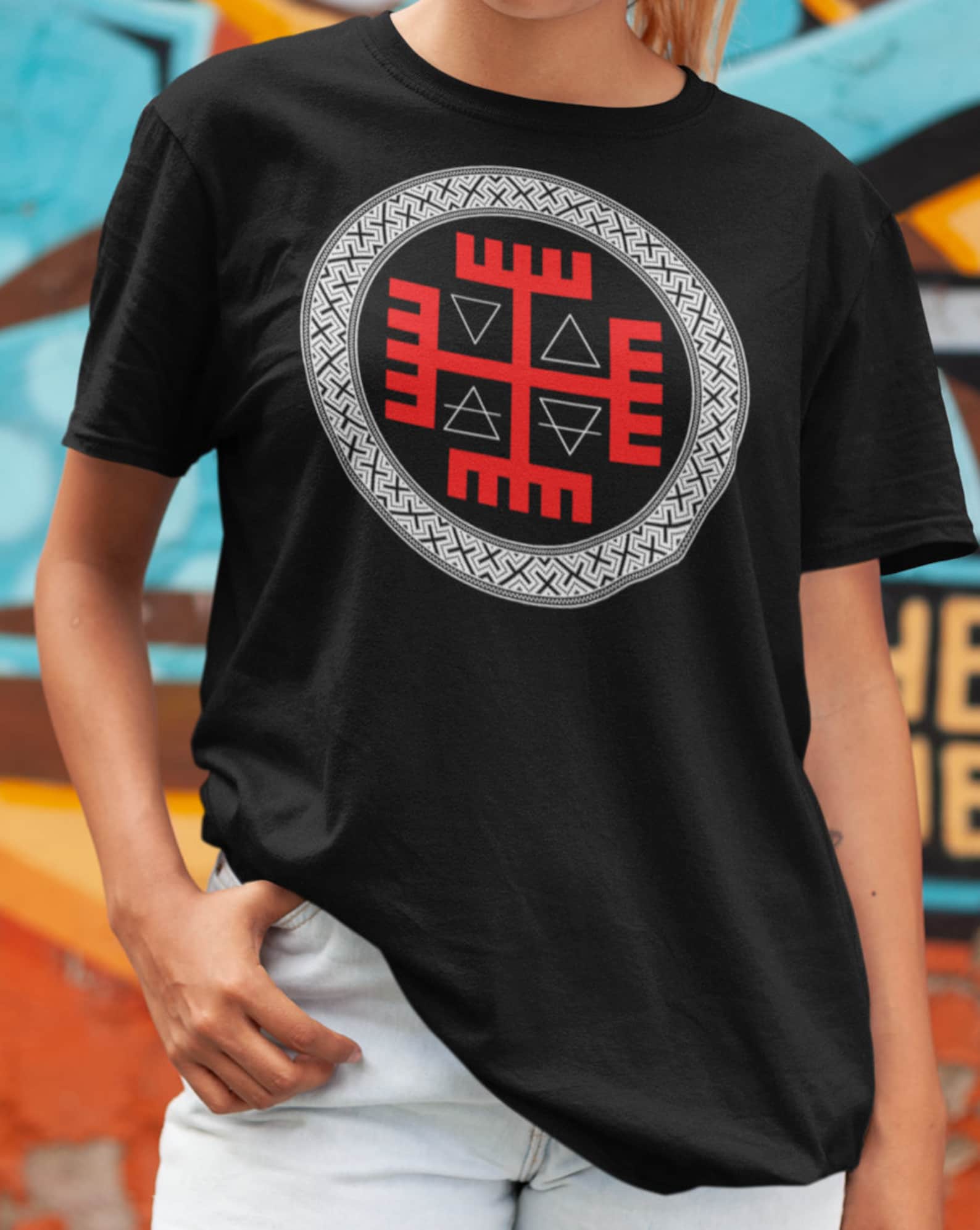 Hand of God the Four Elements Slavic Symbols Water Fire Earth - Etsy