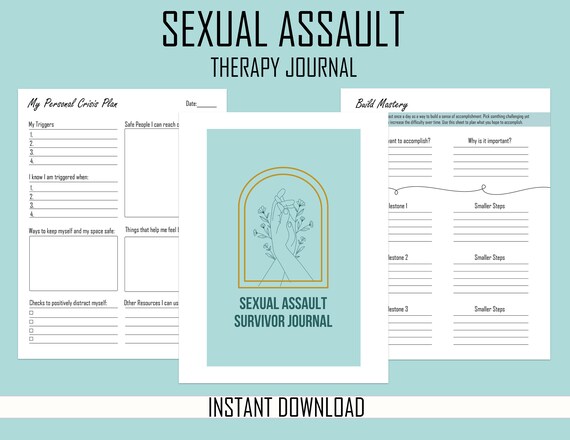 Printable Therapy Journal Sexual Assault Journaling Mental - Etsy