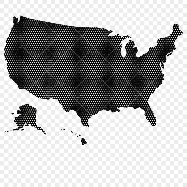 USA Silhouette Sublimation PNG, Patriotic Design (digital Download) - Etsy
