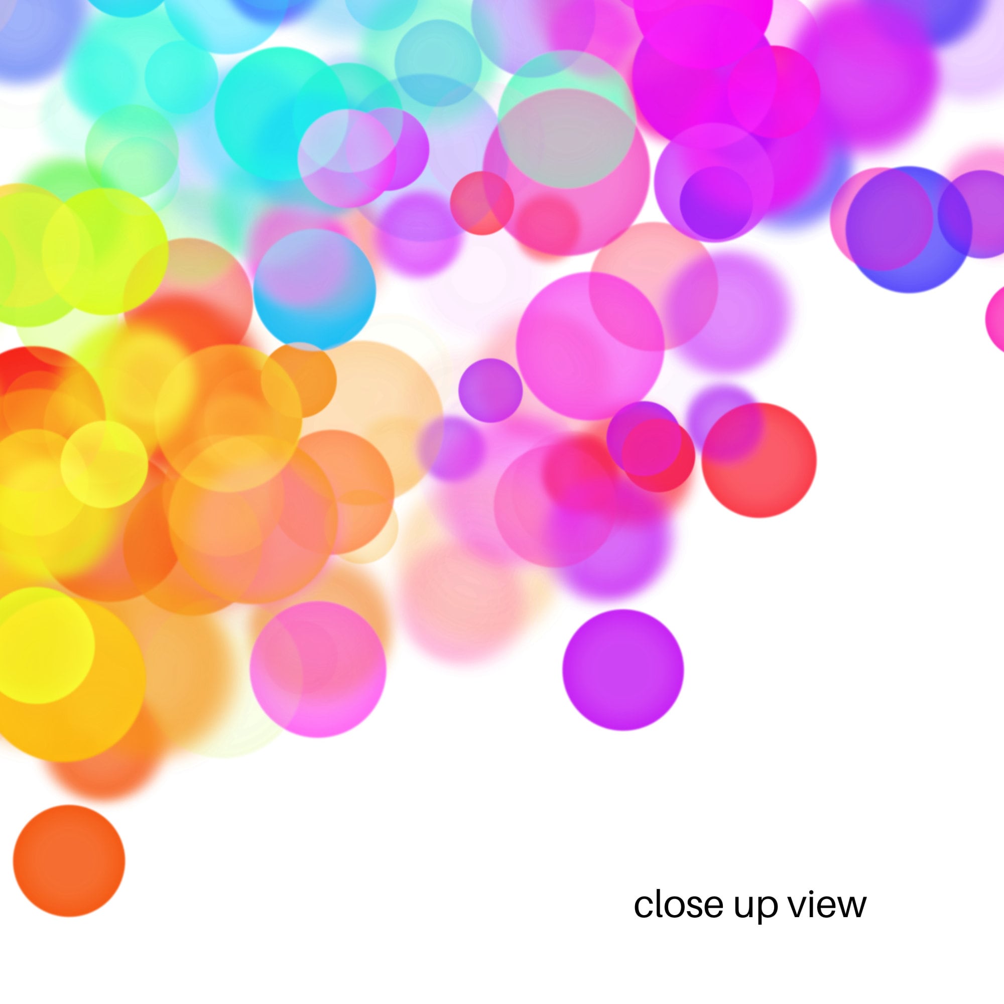 Neon Sublimation PNG | Neon Bokeh Lights | Bright Colors Transparent ...